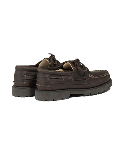 Aigle | Ledermokassins Tarmac | Marron - Fonce | 46